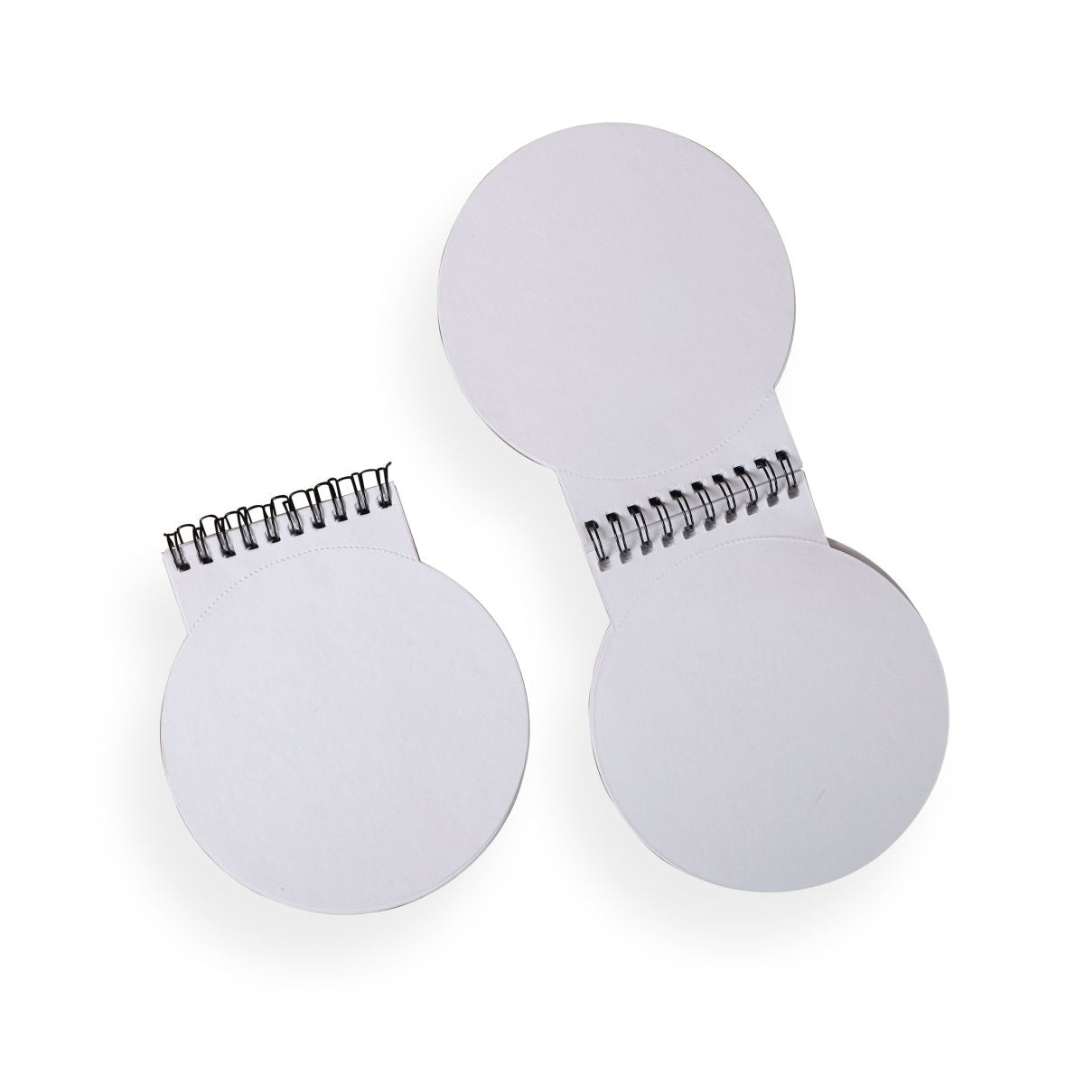 Round Art Pad- White Paper